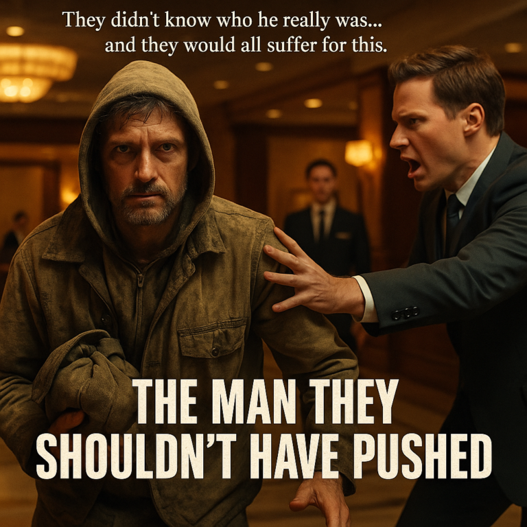 THE MAN THEY SHOULDN’T HAVE PUSHED